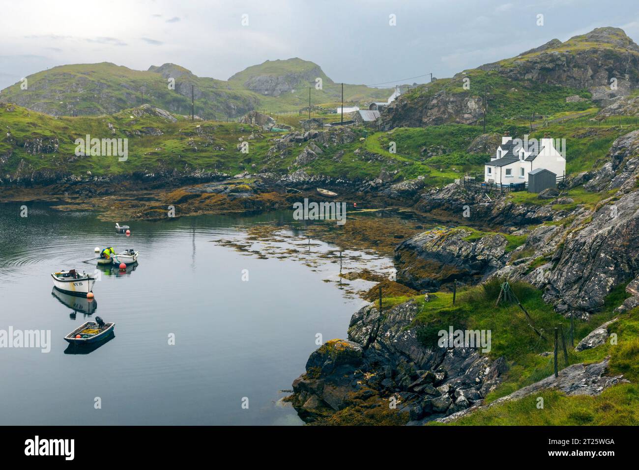 Stockinish is a picturesque village on the west coast of the Isle of ...
