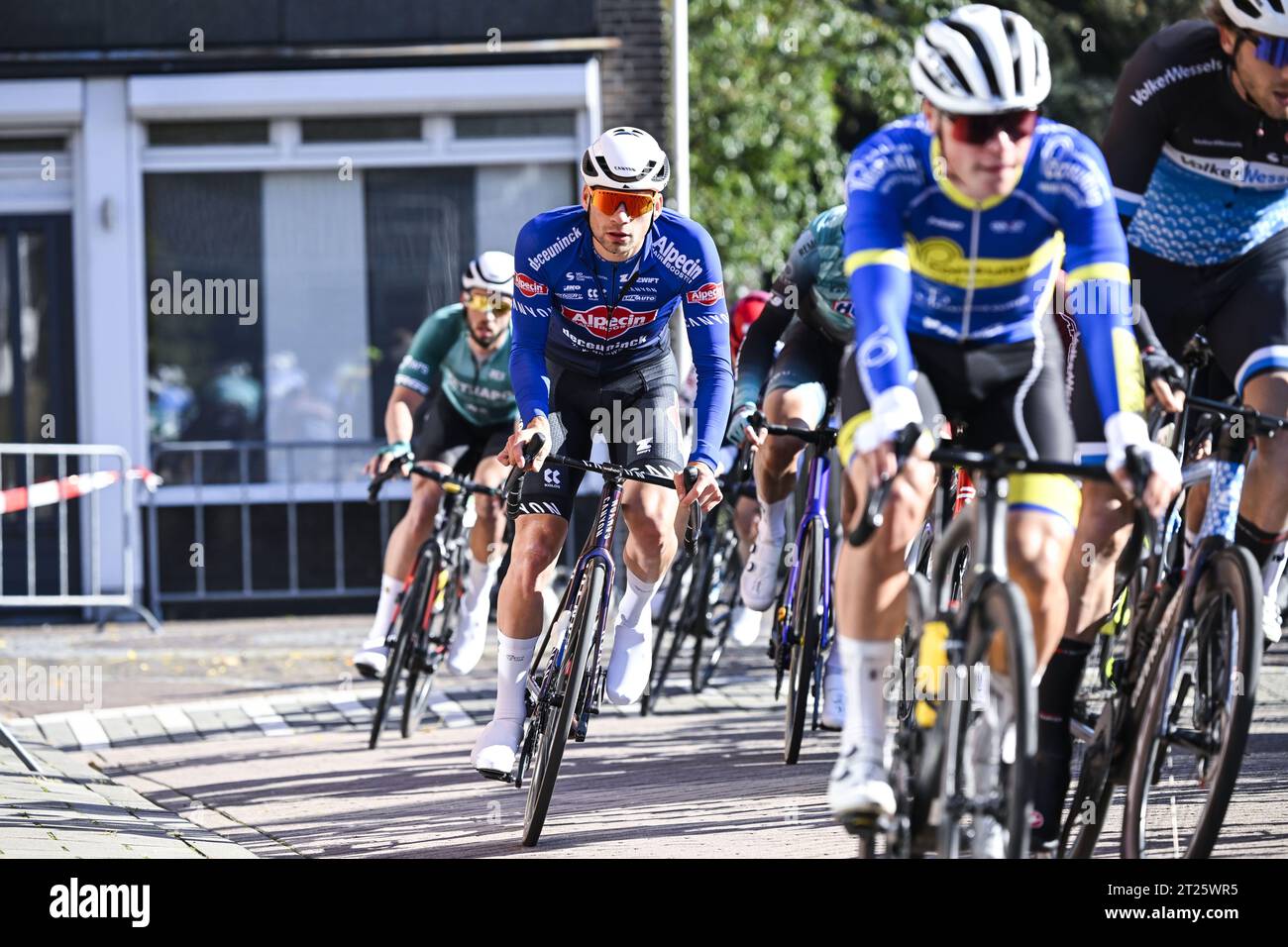Kapellen, Belgium. 17th Oct, 2023. Dutch David van der Poel of Alpecin ...