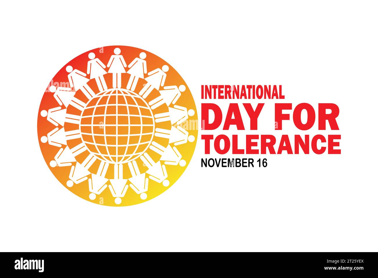 International Day of Tolerance Vector illustration. November 16 ...