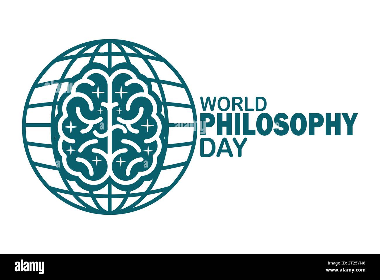 World Philosophy Day. Holiday concept. Vector illustration. Suitable ...