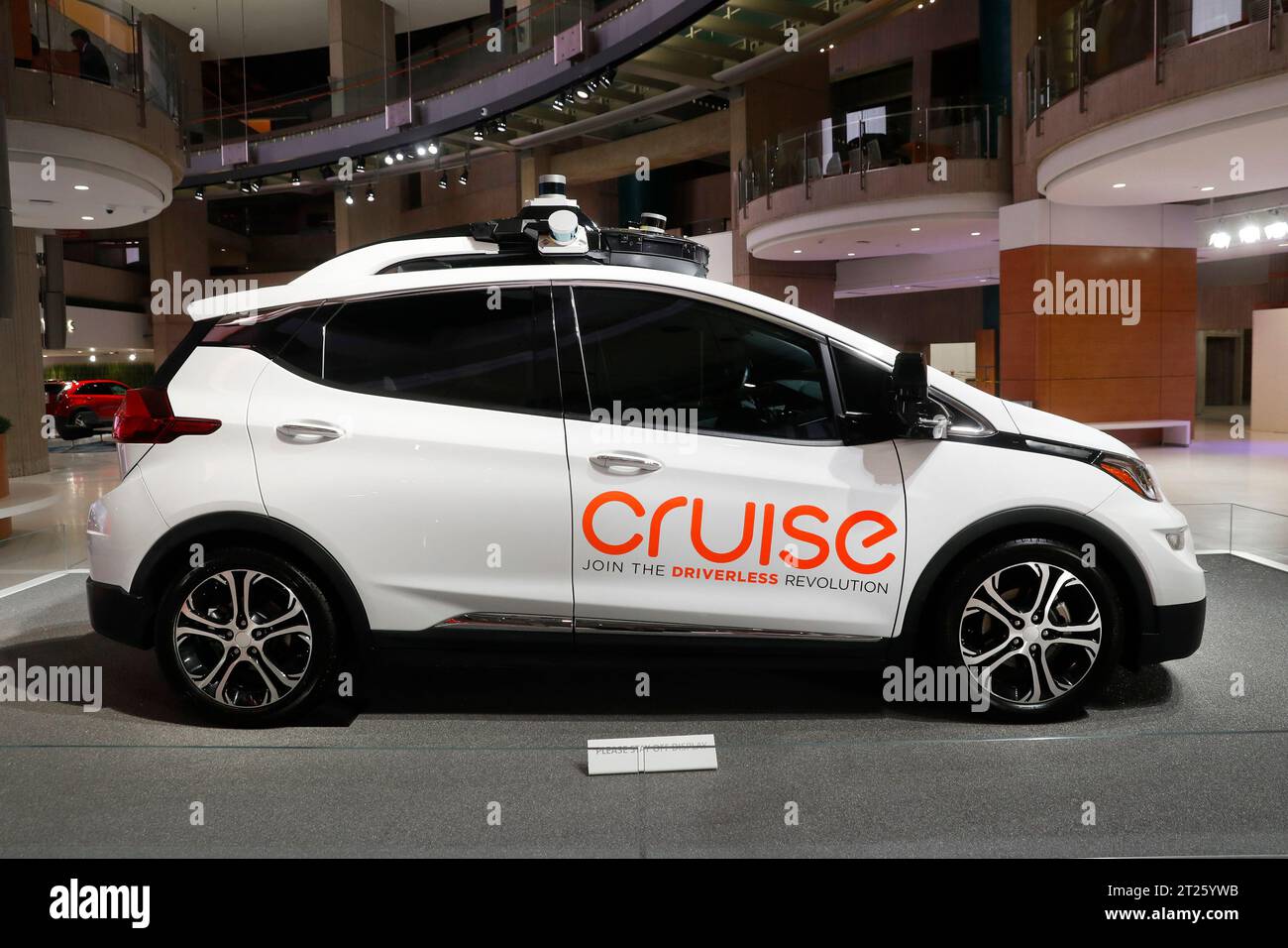 FILE - Cruise AV, General Motor's autonomous electric Bolt EV is ...