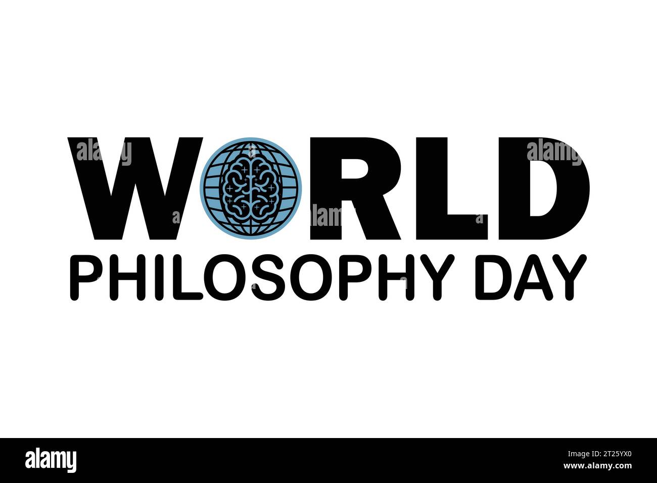 World Philosophy Day. Vector illustration on white background. Suitable ...