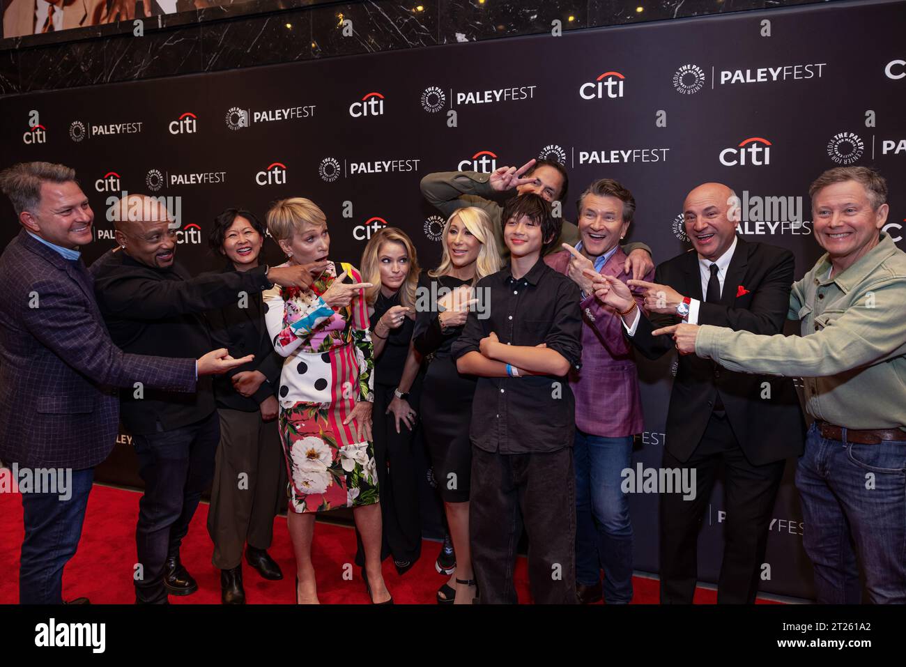 New York, United States. 16th Oct, 2023. Daymond John, Yun Lingner ...