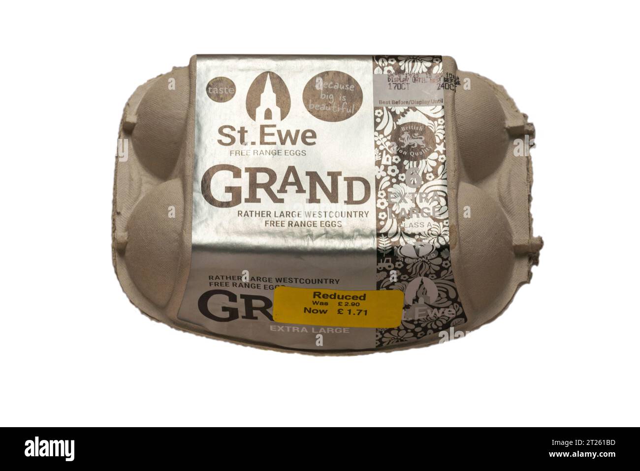 St Ewe free range eggs Grand rather large Westcountry free range eggs 6 ...