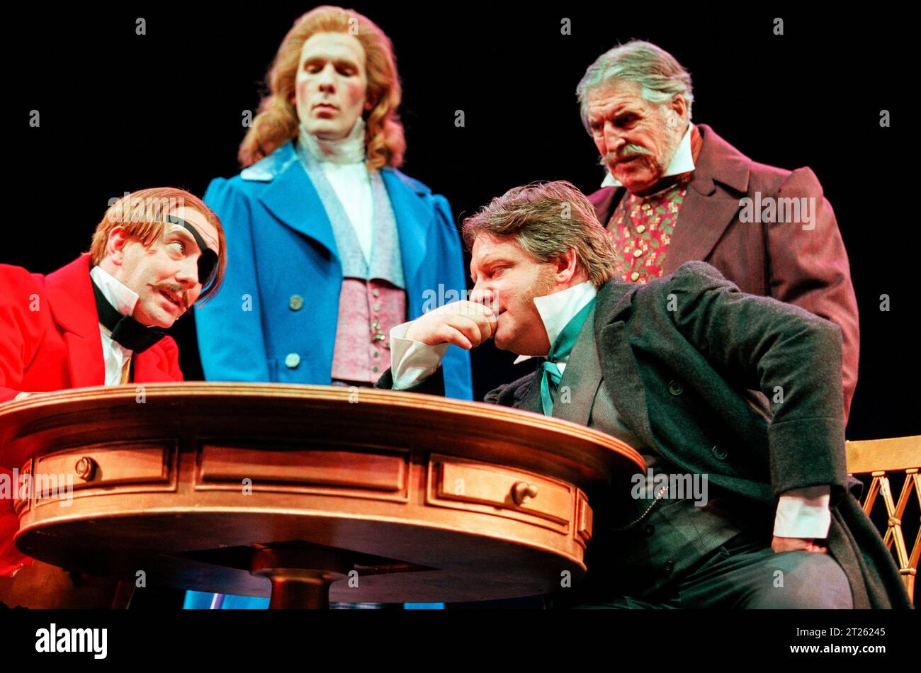 l-r: Jasper Britton (Smooth), Simon Day (Sir Frederick Blount), Simon ...
