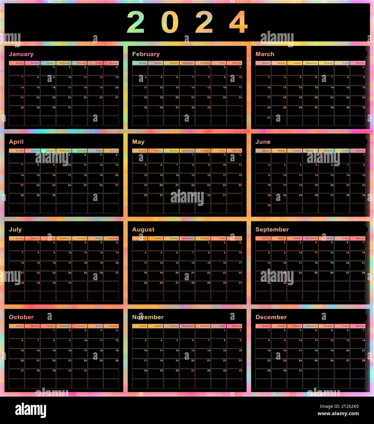 Calendar grid abstract hi-res stock photography and images - Alamy
