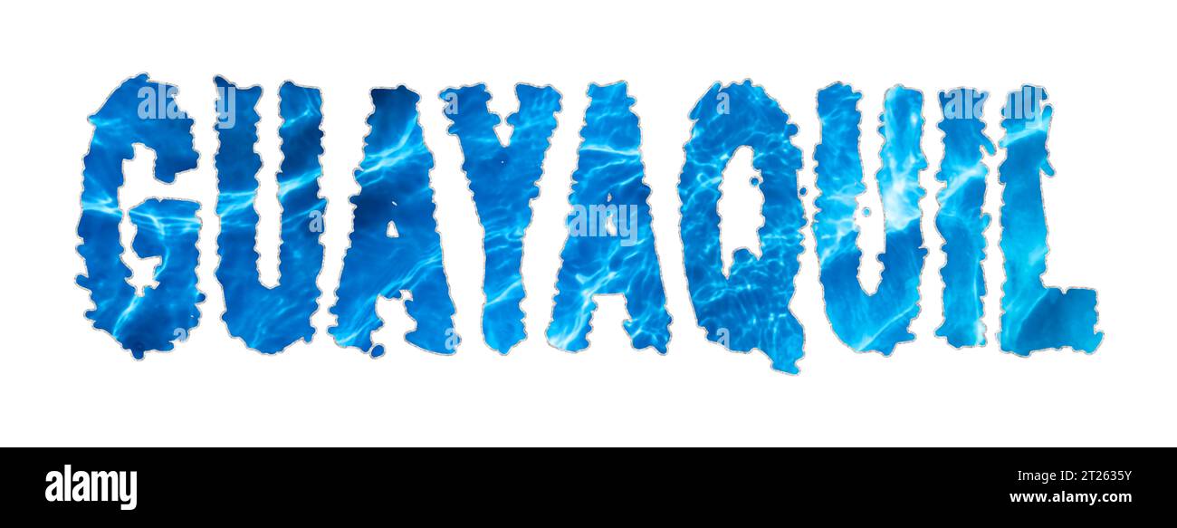 Guayaquil ecuador water Cut Out Stock Images & Pictures - Alamy