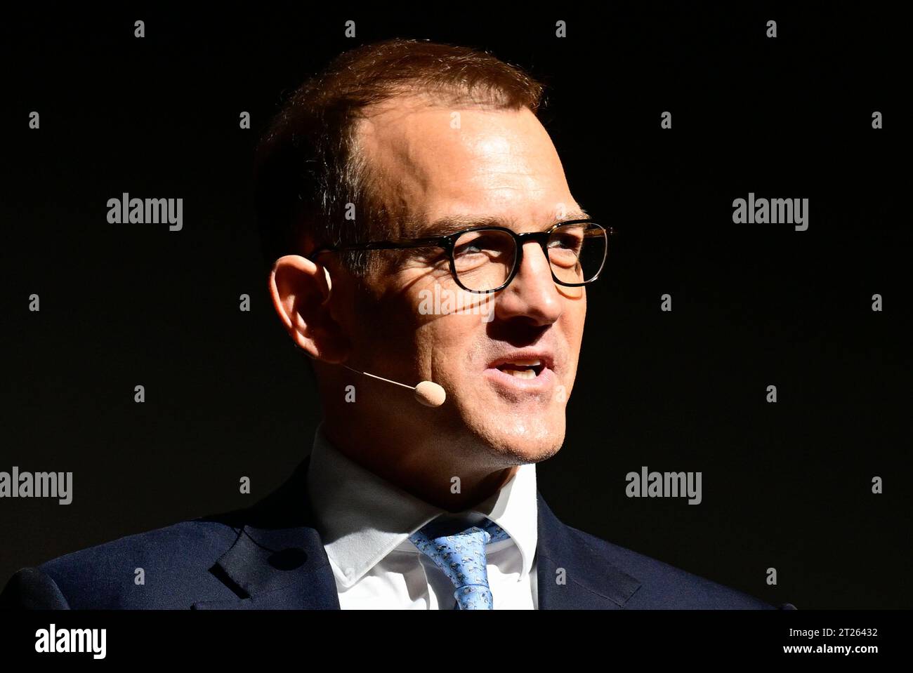 Prague, Czech Republic. 17th Oct, 2023. Czech entrepreneur Daniel ...