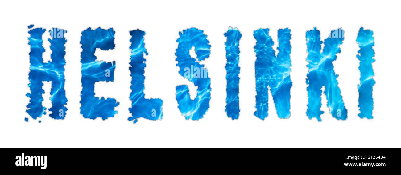 Helsinki Water, Helsinki Water Supply Challenge on white Stock Photo ...