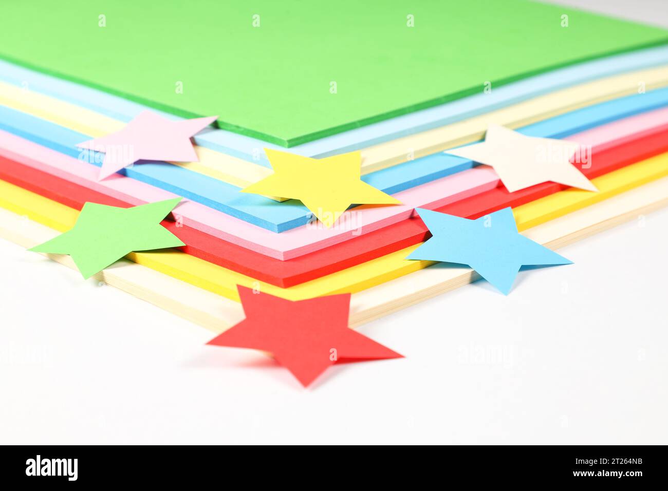 Colorful papper pattern Stock Photo - Alamy