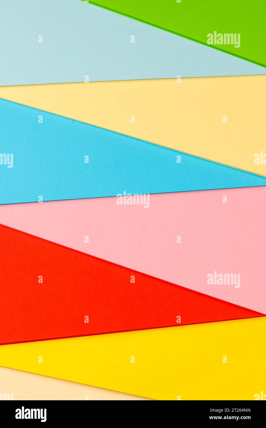 Colorful papper pattern Stock Photo - Alamy