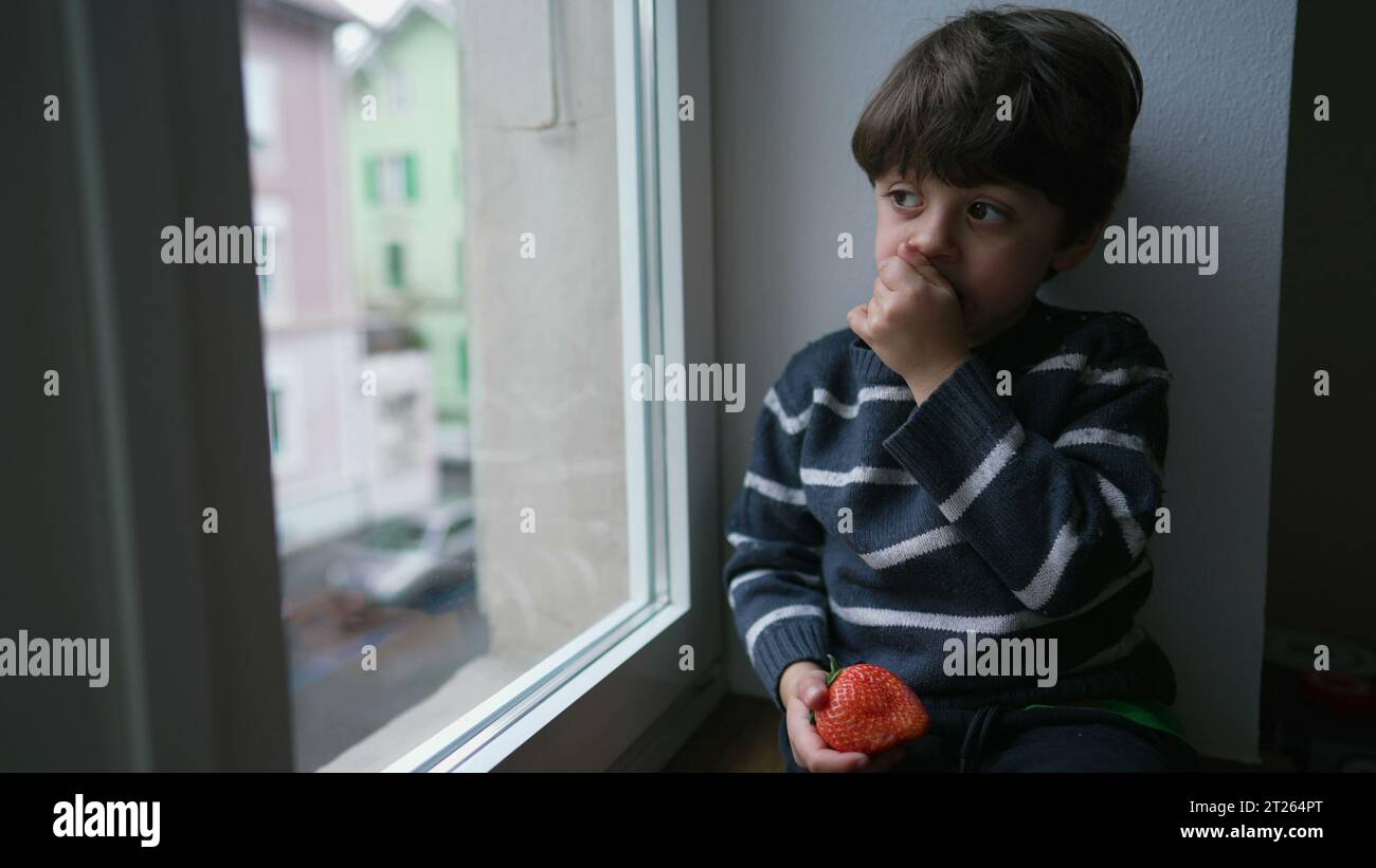 Staring at window silhouette hi-res stock photography and images - Alamy