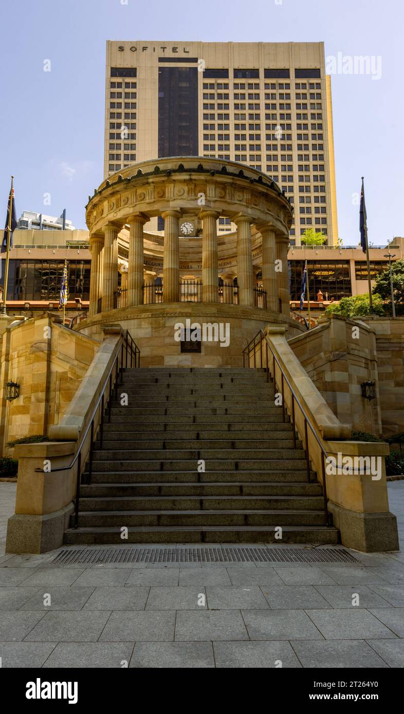 The Shrine of Remembrance, Anzac Square,, Brisbane, Queensland ...
