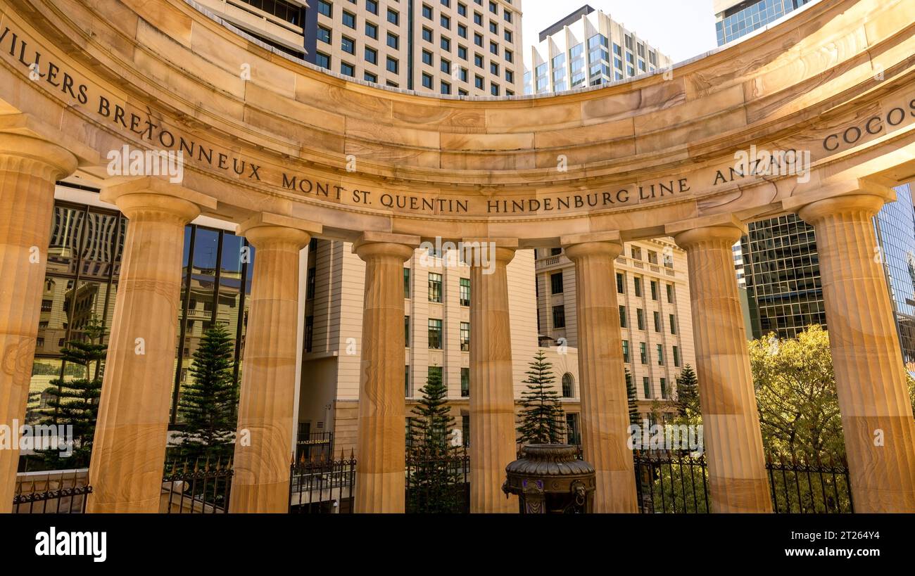 The Shrine of Remembrance, Anzac Square,, Brisbane, Queensland ...