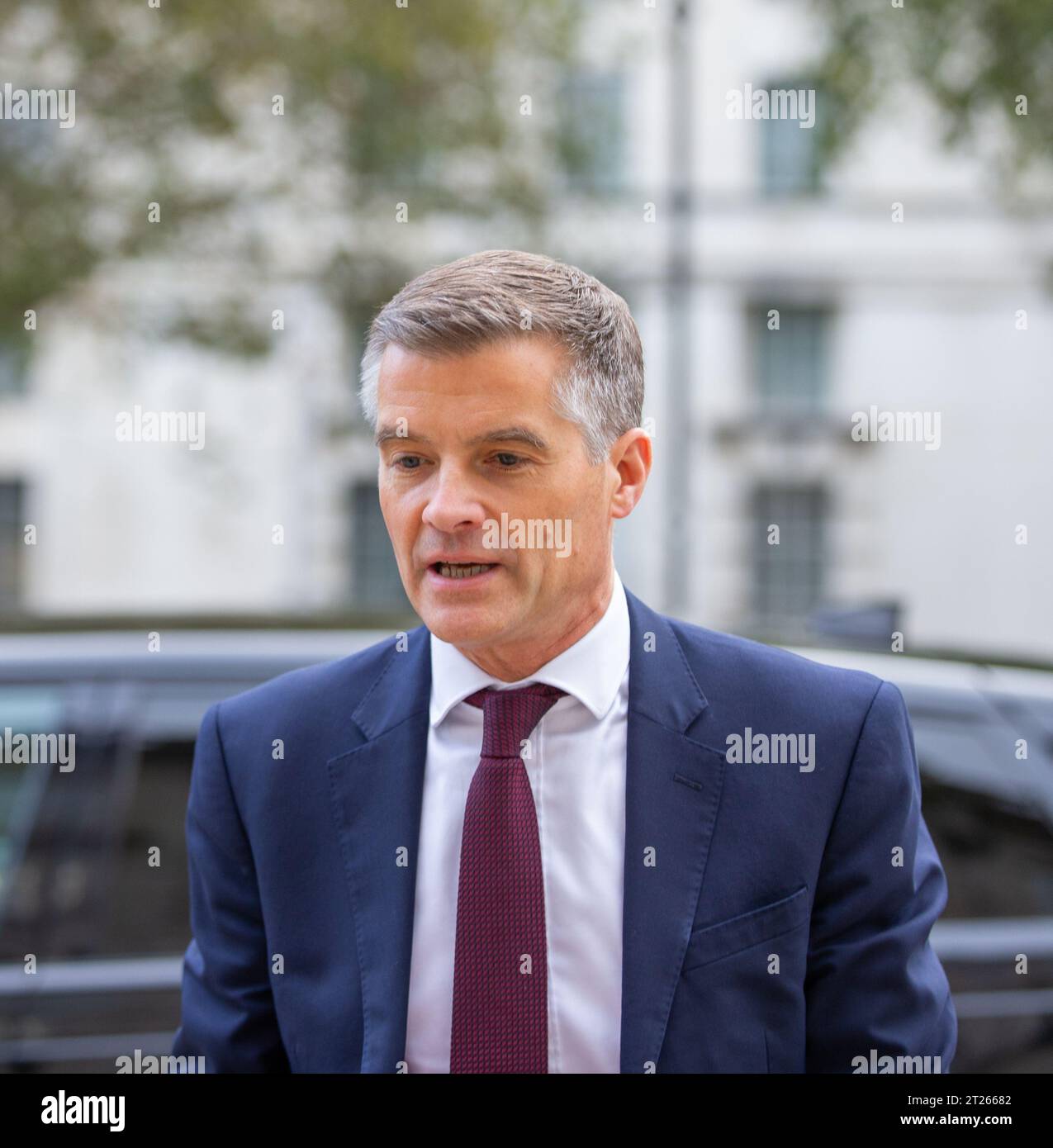 London, UK. 17th Oct, 2023. Mark harper Secretary of State for ...