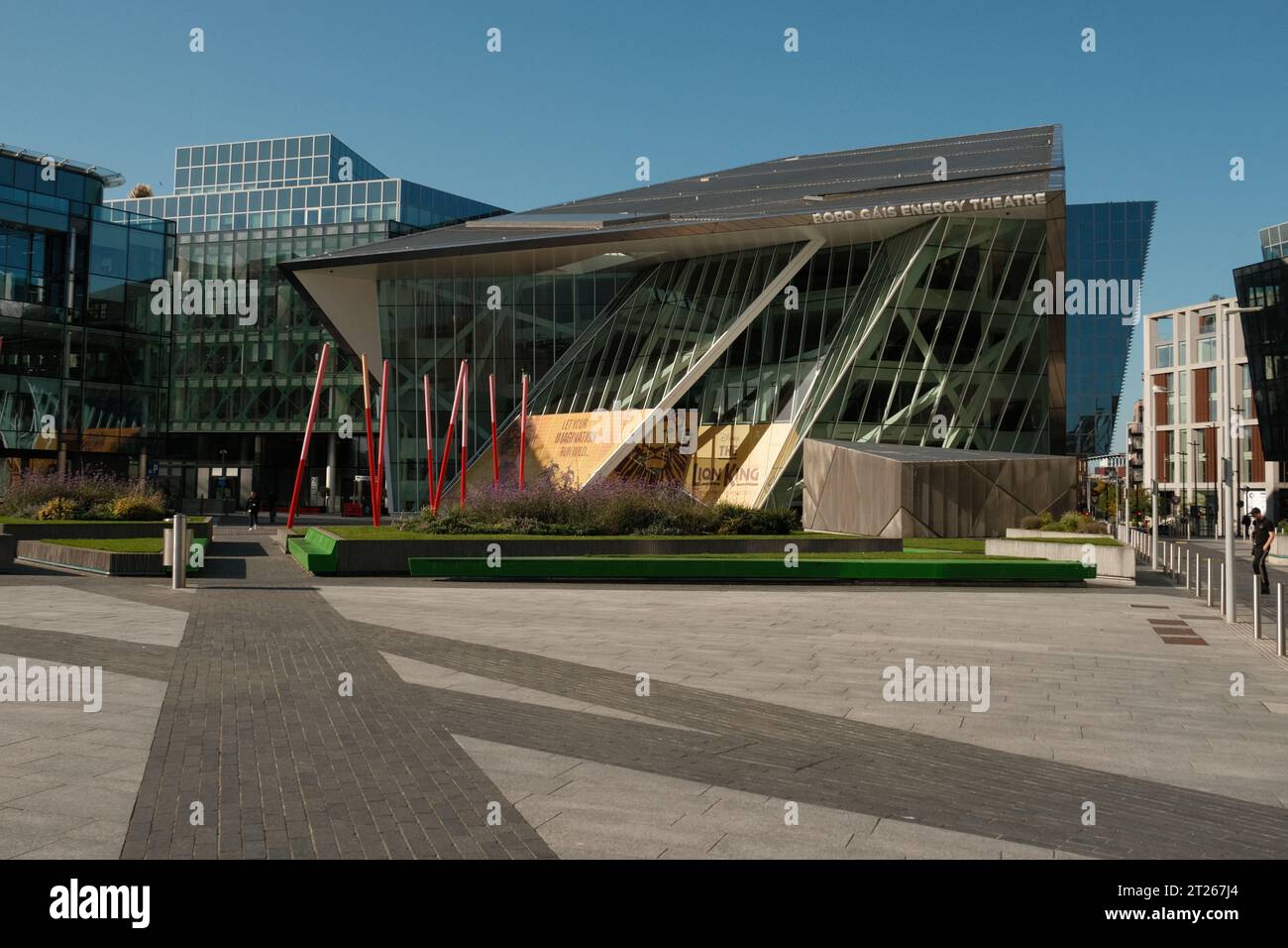 DUBLIN, IRELAND, OCTOBER 12 2023: The Bord Gais Energy Theatre Stock ...