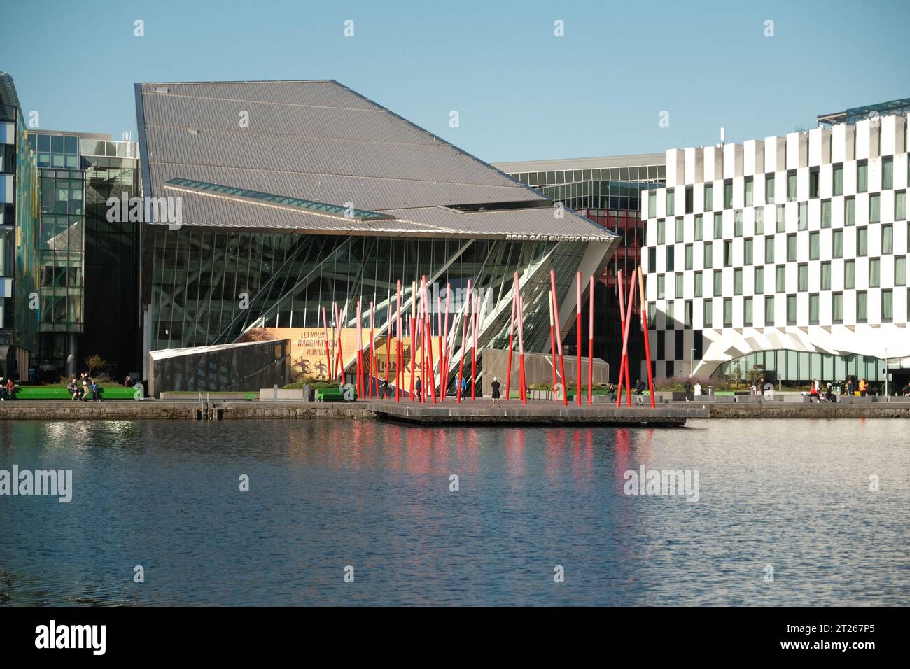 DUBLIN, IRELAND, OCTOBER 12 2023: The Bord Gais Energy Theatre Stock ...