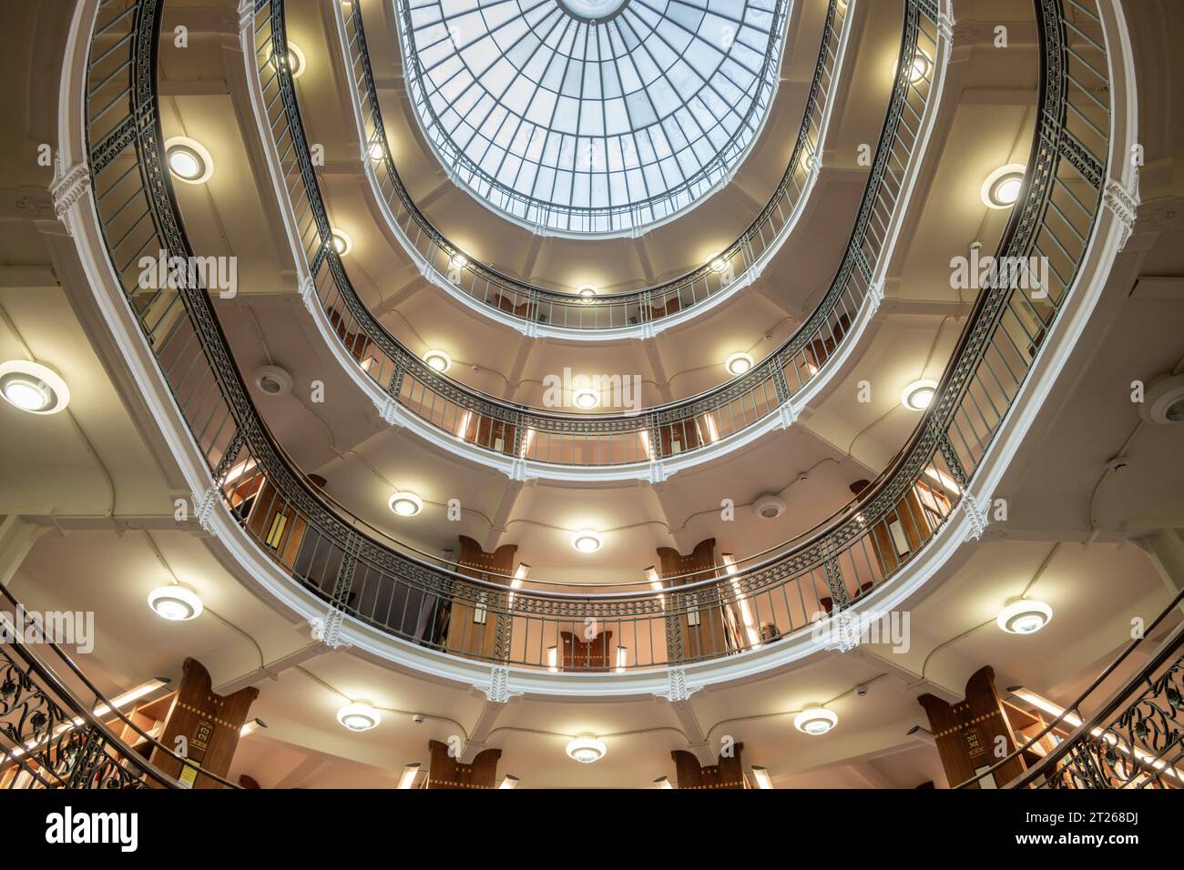 Rotunda Hall, National Library Kansalliskirjasto, Helsinki, Finland ...