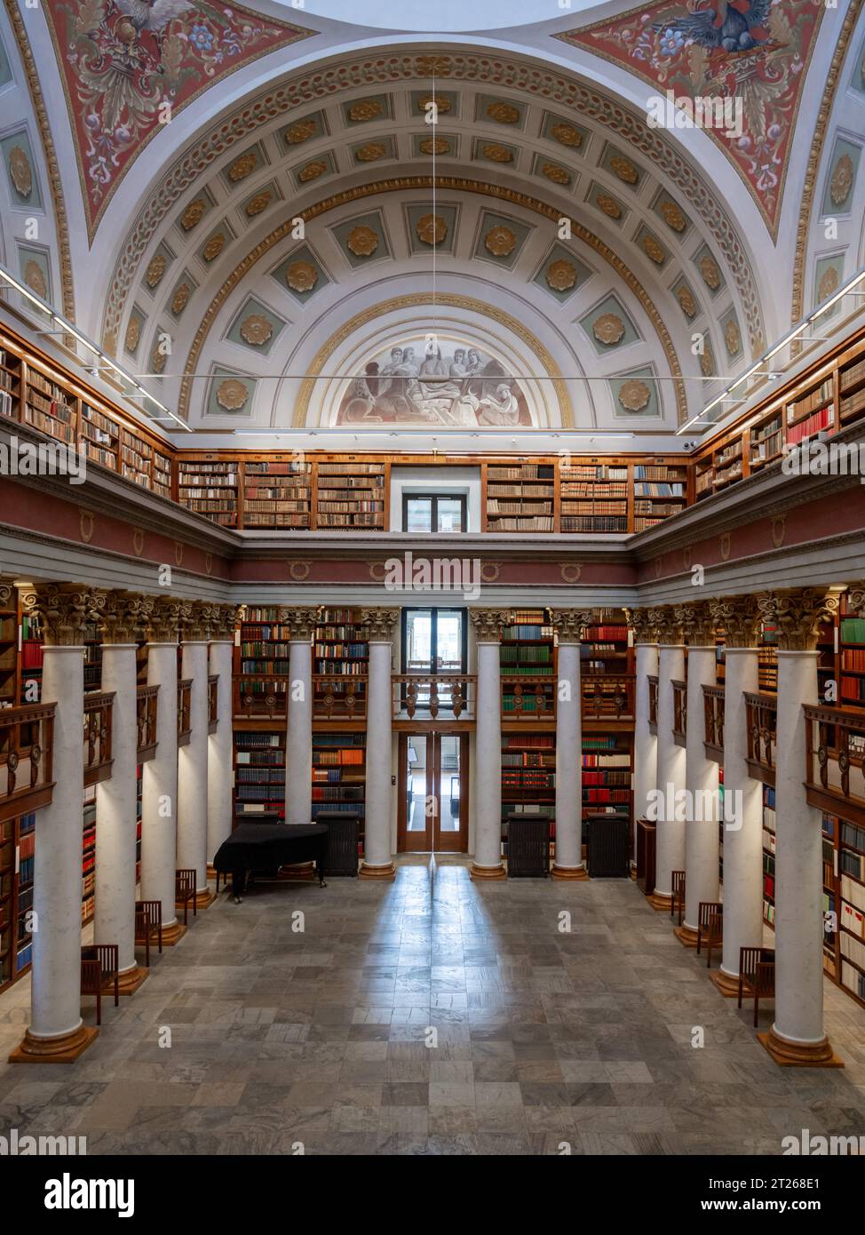 The Cupola Hall, National Library Kansalliskirjasto, Helsinki, Finland ...