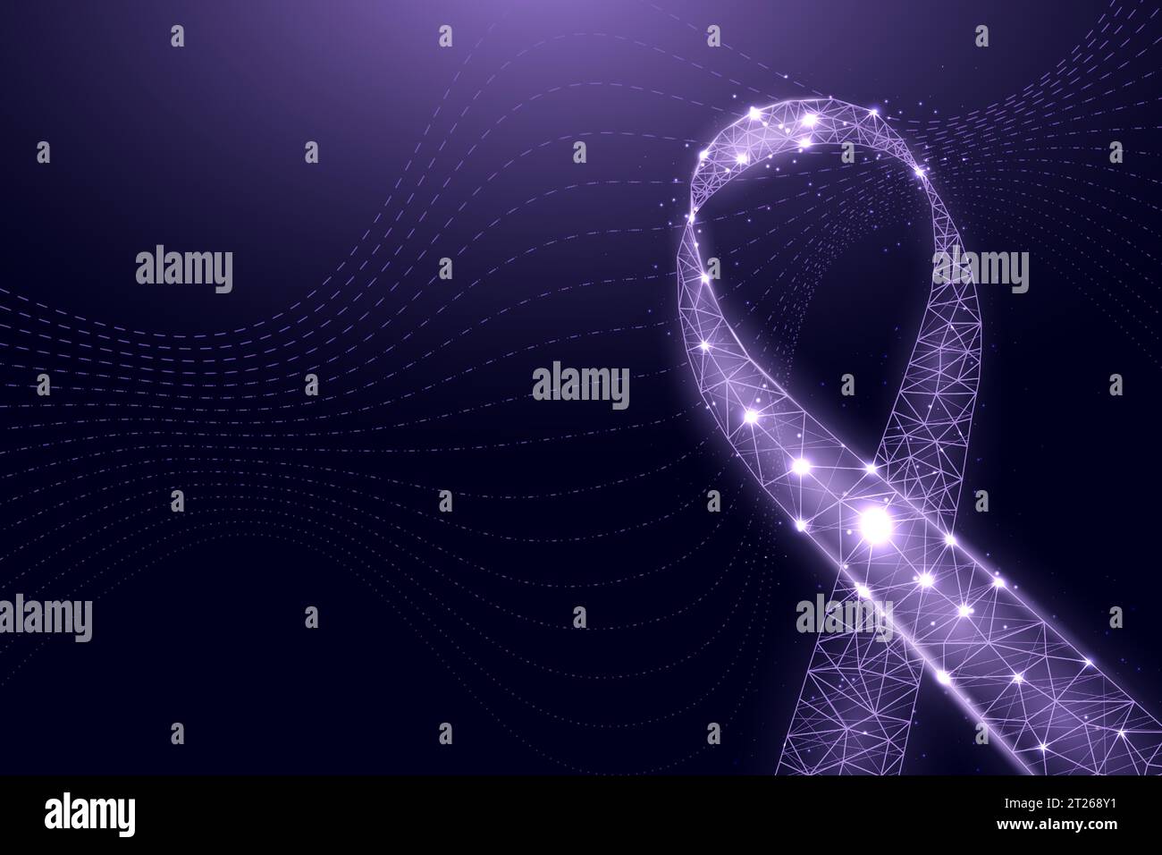 Alzheimer's disease awareness month concept. Banner template with ...