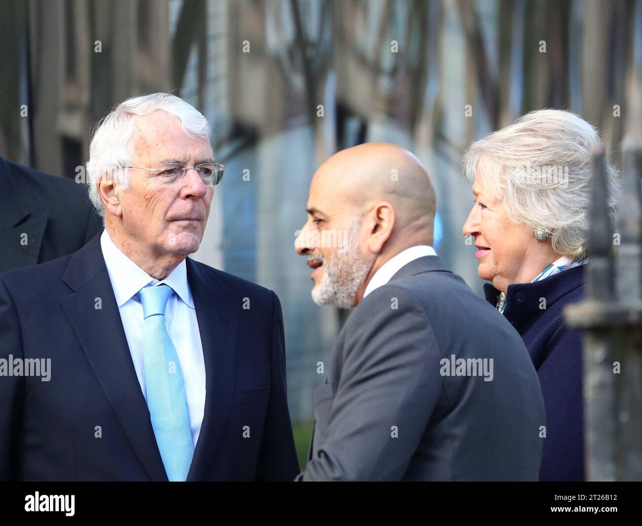 London, United Kingdom. 17th Oct, 2023. Sir John Major, former British ...