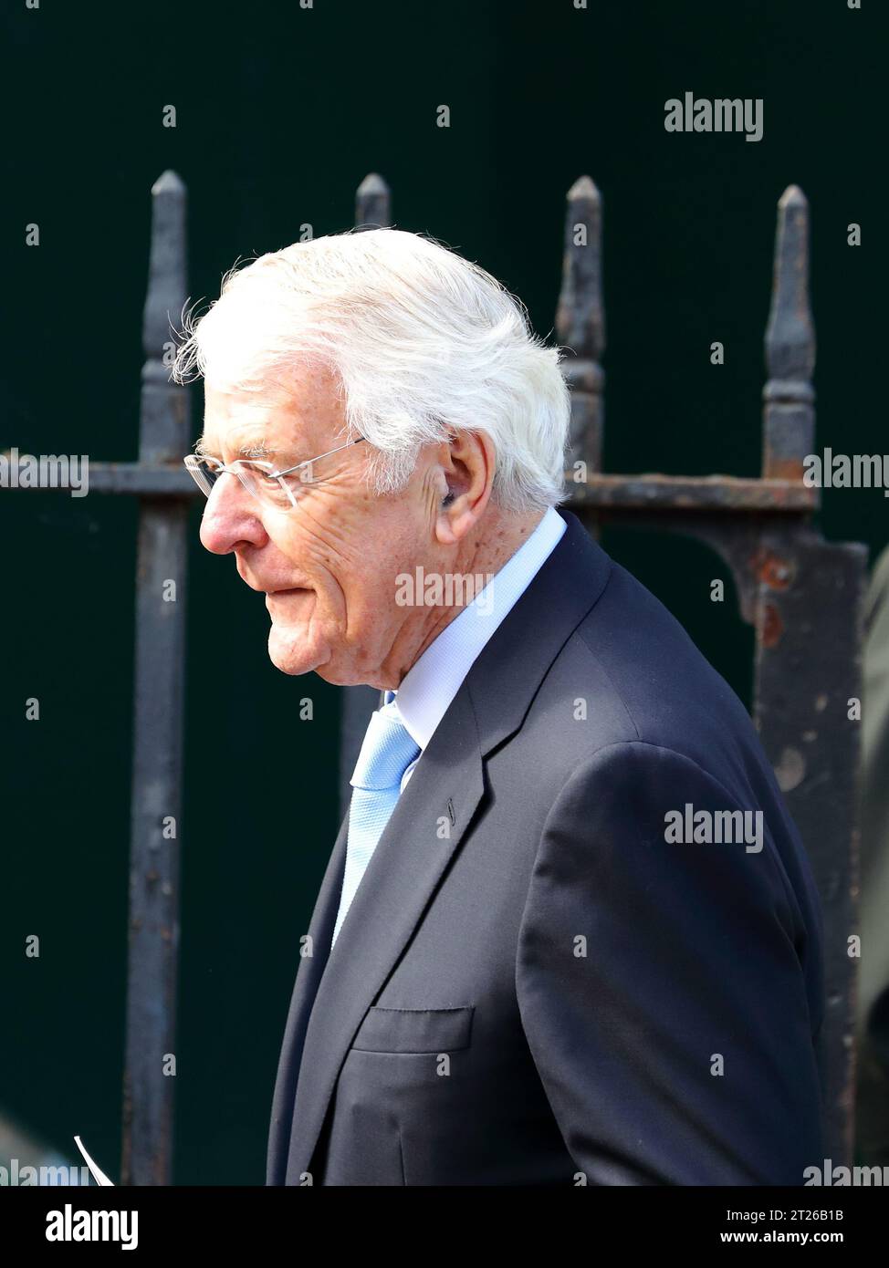 London, United Kingdom. 17th Oct, 2023. Sir John Major, former British ...