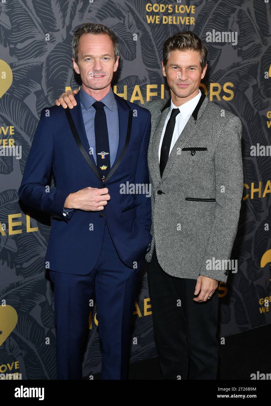 Neil Patrick Harris and David Burtka Stock Photo - Alamy