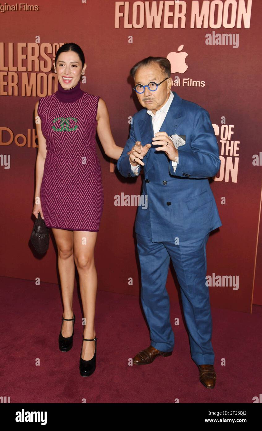 LOS ANGELES, CALIFORNIA - OCTOBER 16: L-R Vanessa Chow and Michael Chow ...