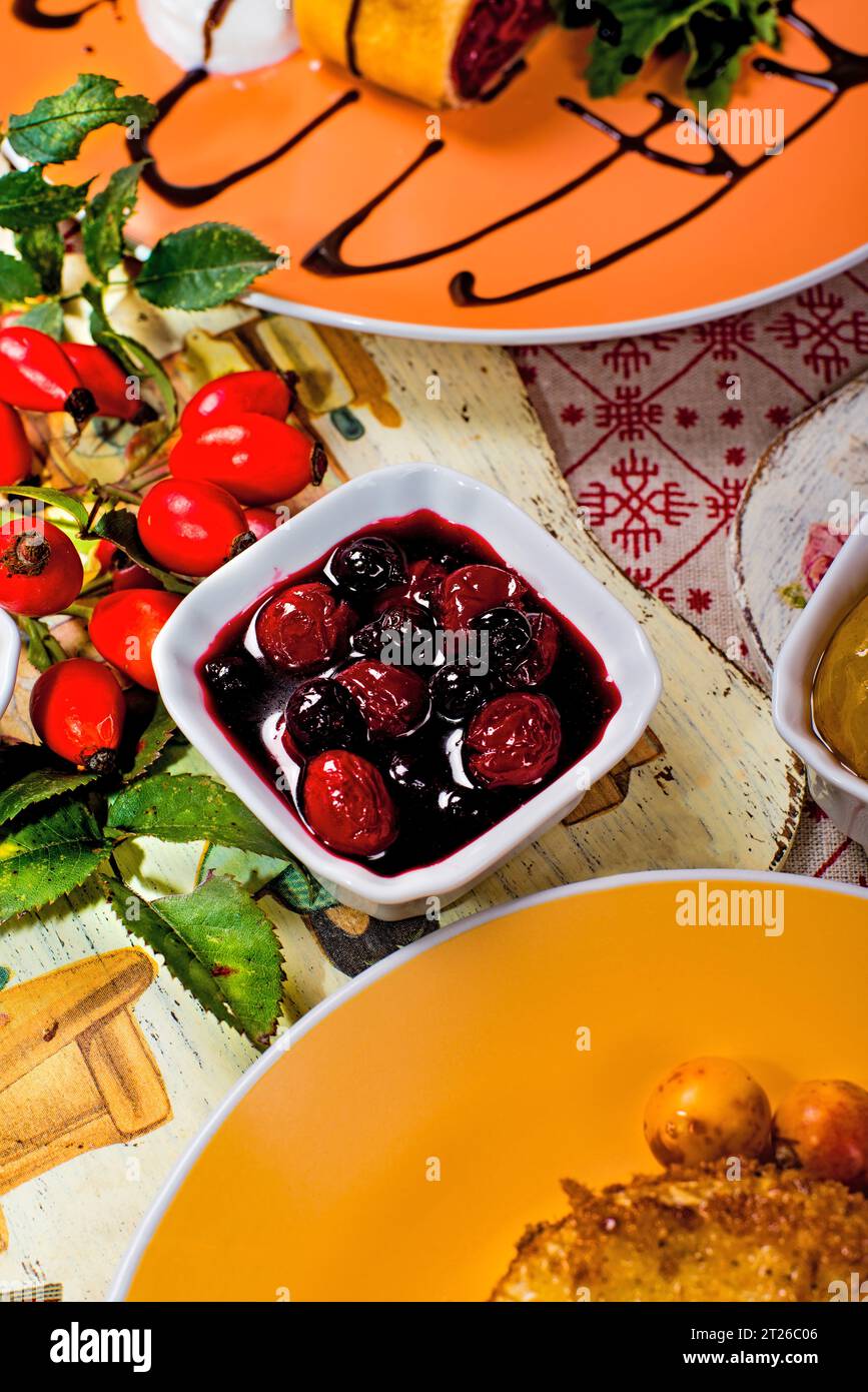 Vertical shot gourmet berry hi-res stock photography and images - Alamy