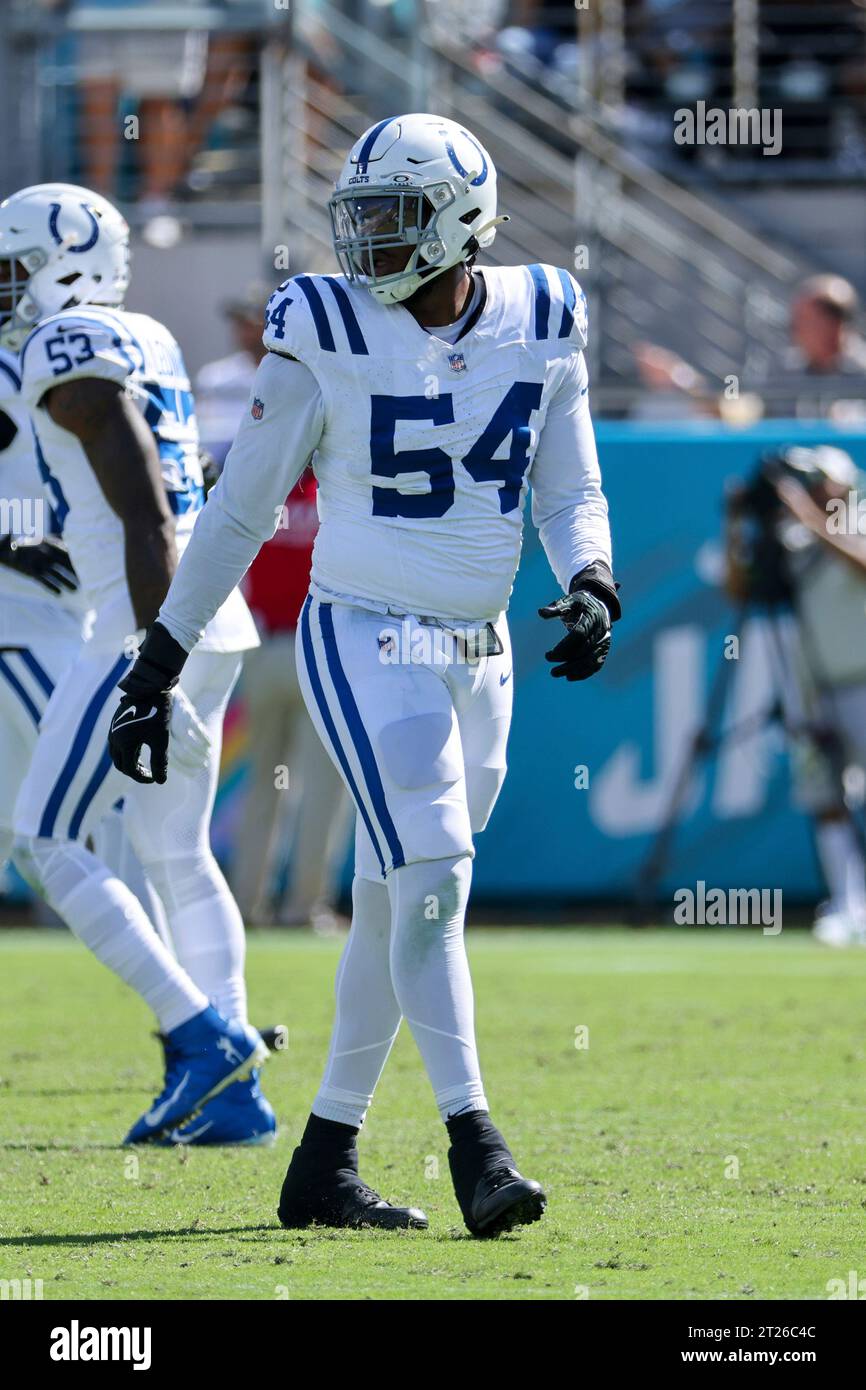 Indianapolis Colts defensive end Dayo Odeyingbo (54) during a NFL ...
