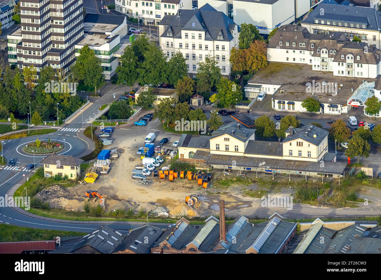 Former olpe railroad station hi-res stock photography and images - Alamy