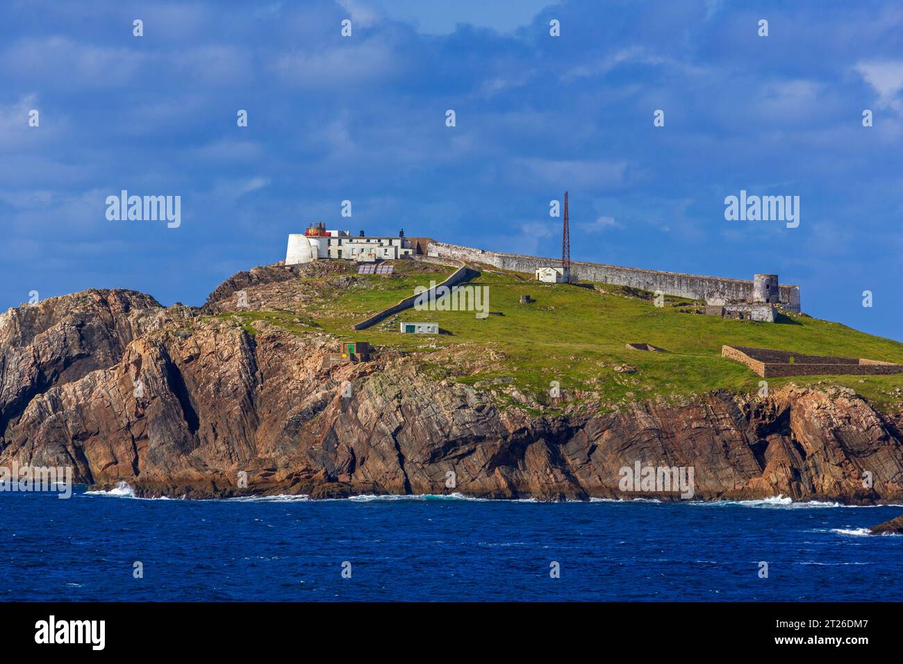 Eagle Island Lighthouse, Belmullet, County Mayo, Ireland Stock Photo ...