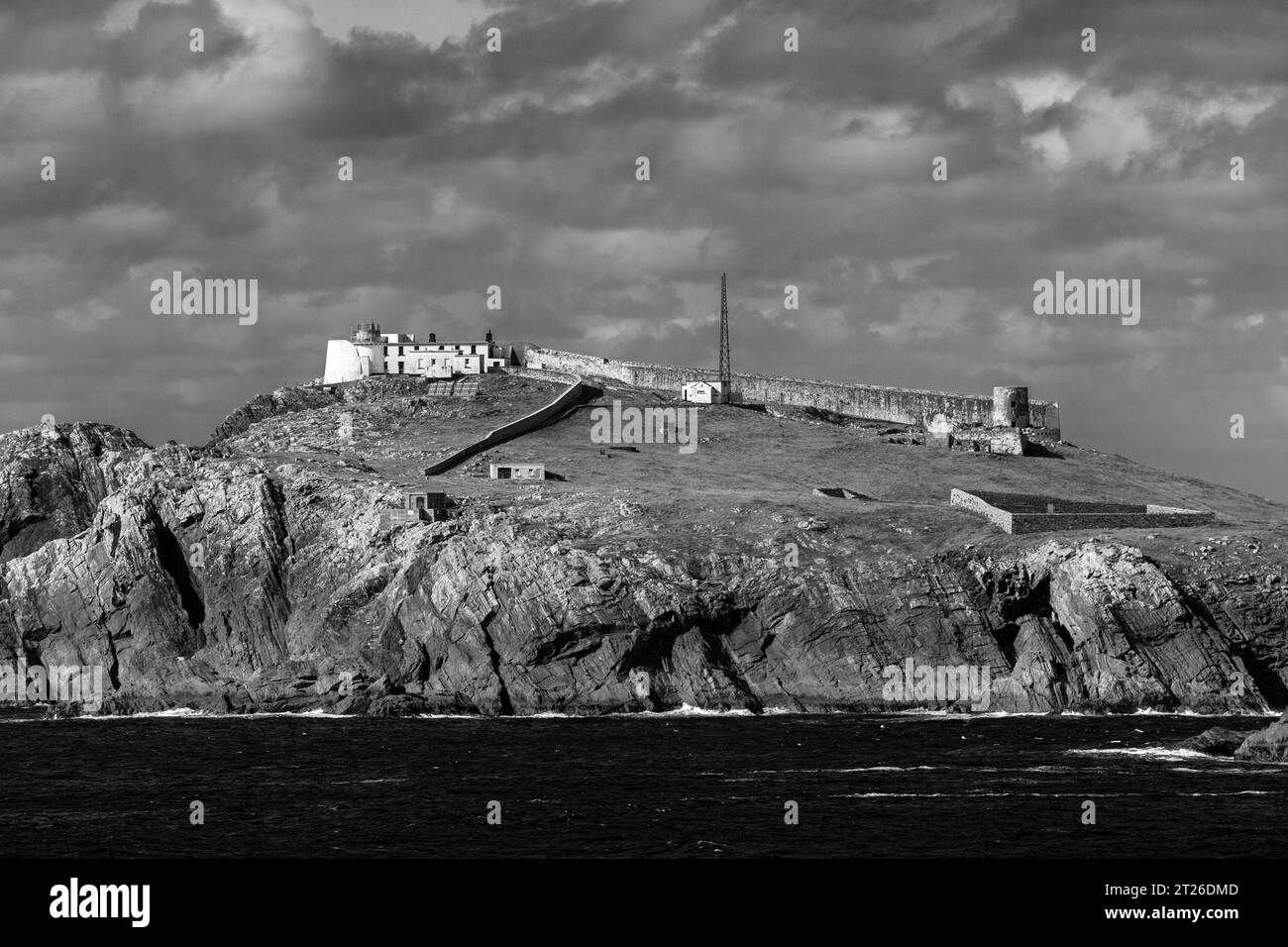 Eagle Island Lighthouse, Belmullet, County Mayo, Ireland Stock Photo ...