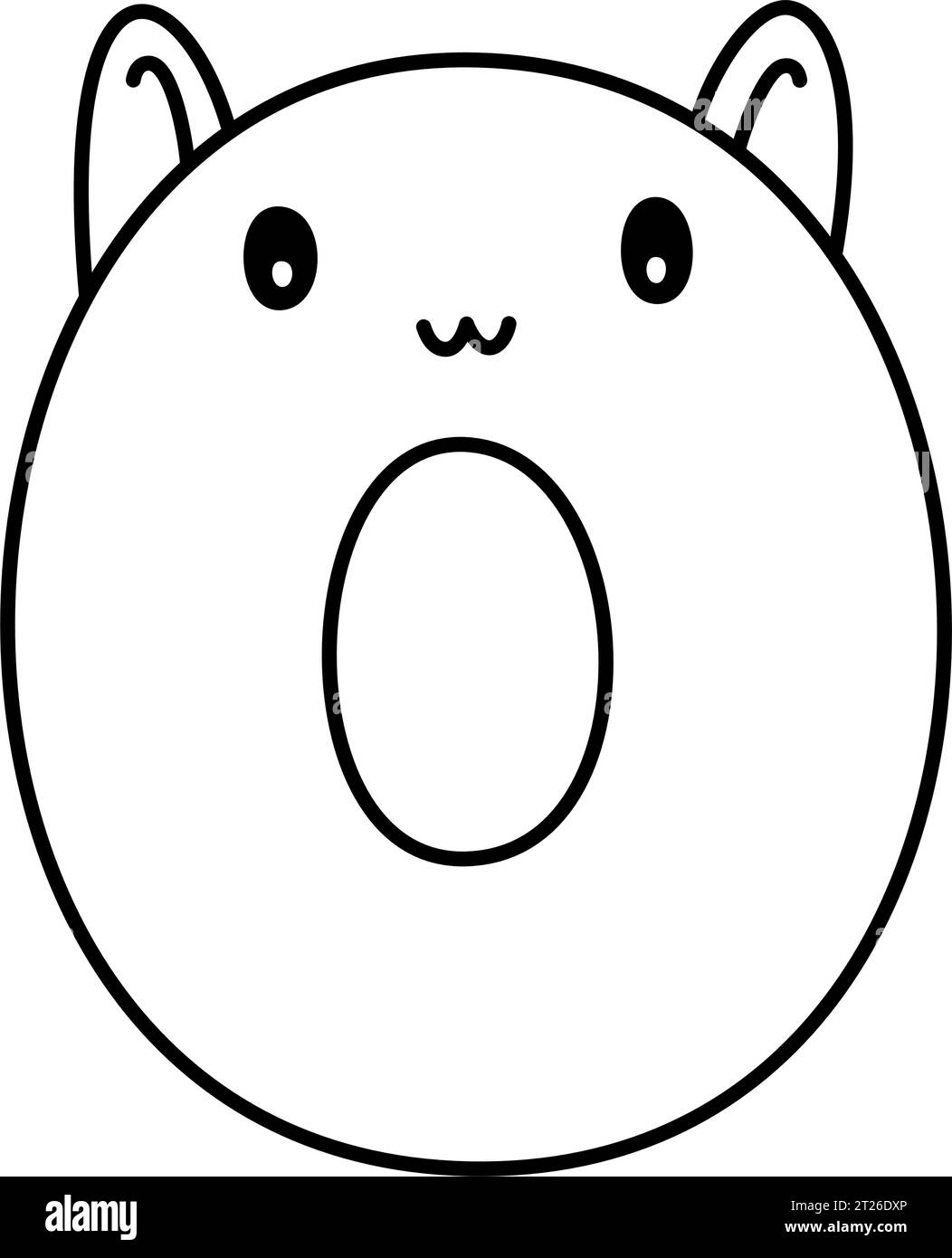 Zero - Funny Baby Symbol Number 0 for Happy New Year, Christmas, and ...