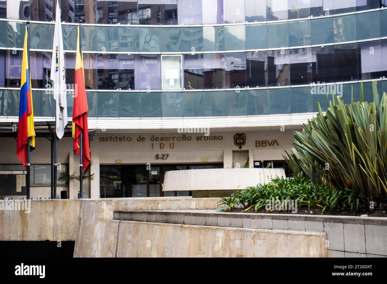 Bogota, Colombia - October 16th 2023. Facade of the Urban Development ...