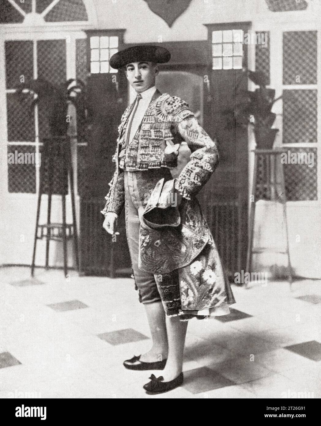 José Gómez Ortega, 1895 – 1920, aka Joselito, Gallito or Joselito el ...