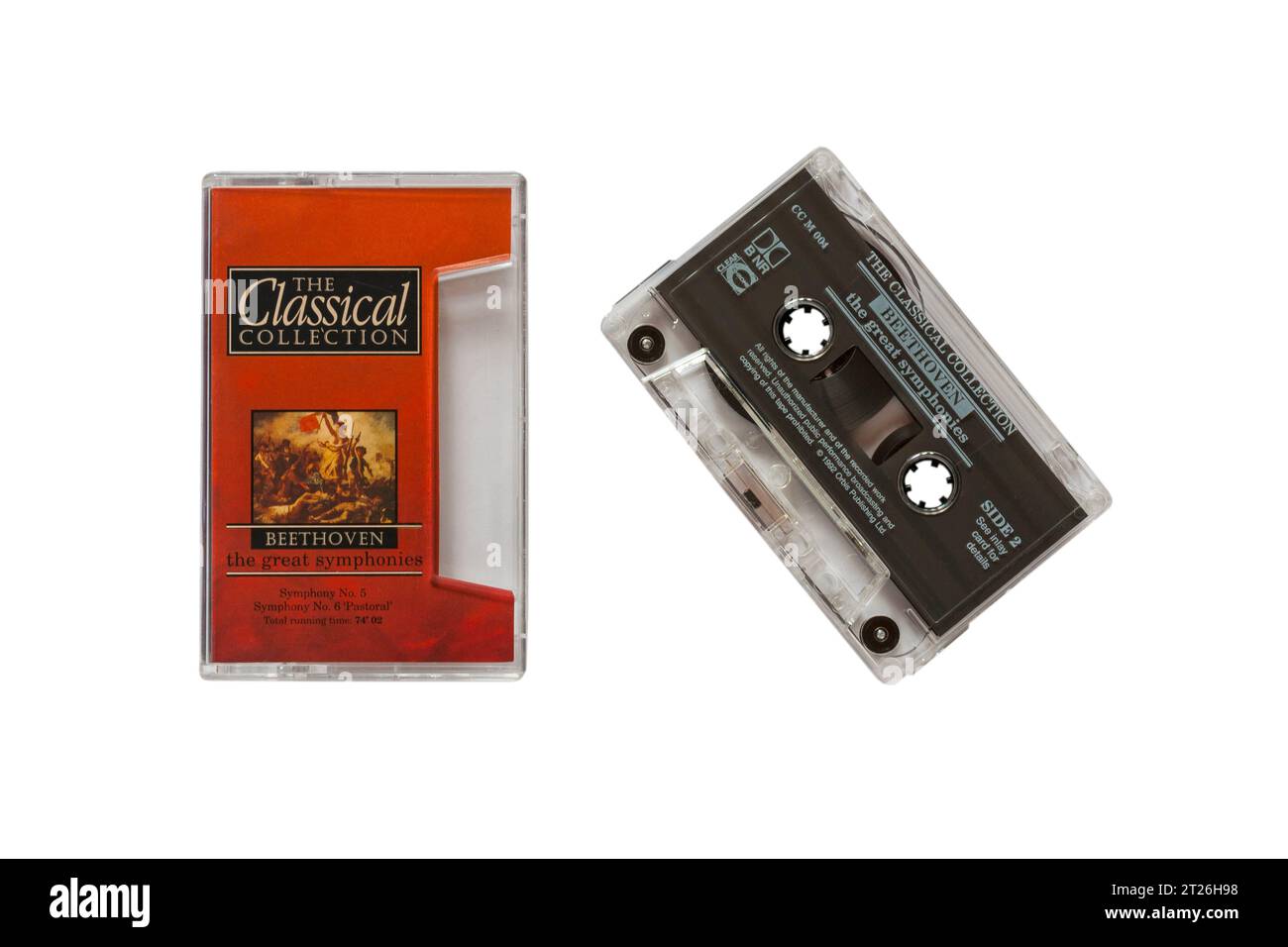 Beethoven the great symphonies cassette tape hi-res stock photography ...
