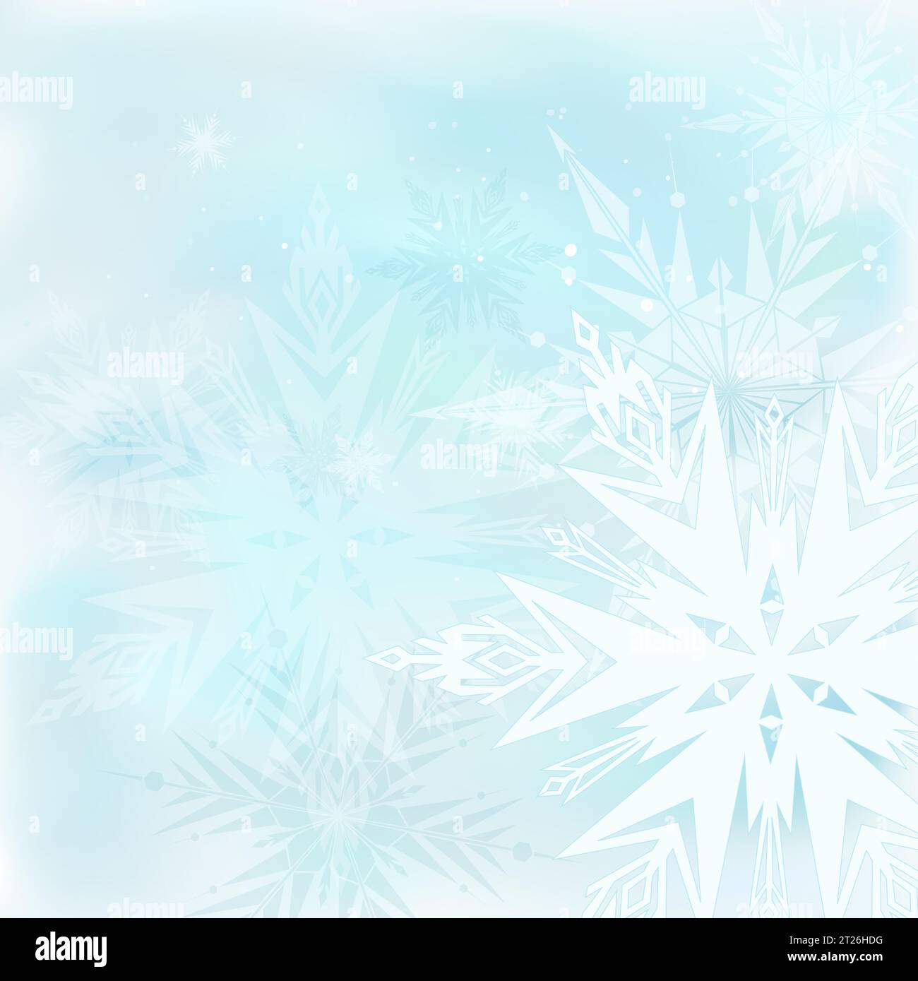 Blue elegant christmas snowflakes Stock Vector Images - Alamy