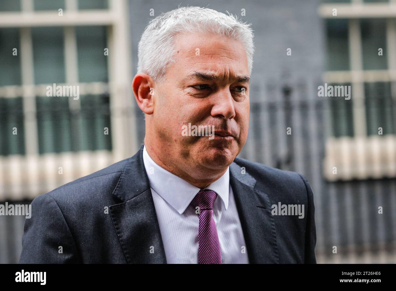 London, UK. 17th Oct, 2023. Steve Barclay, MP, Secretary of State for ...