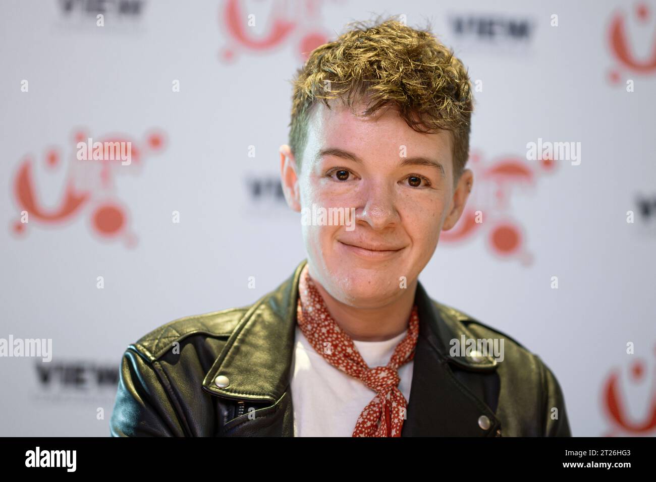 Turin, Italy. 17 October 2023. ND Stevenson (Nate Diana Stevenson ...