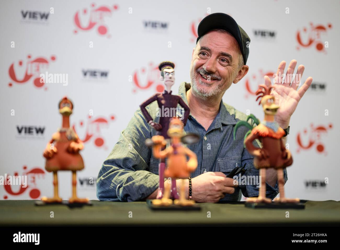 Turin, Italy. 17 October 2023. Sam Fell (Samuel Jason Fell), director ...