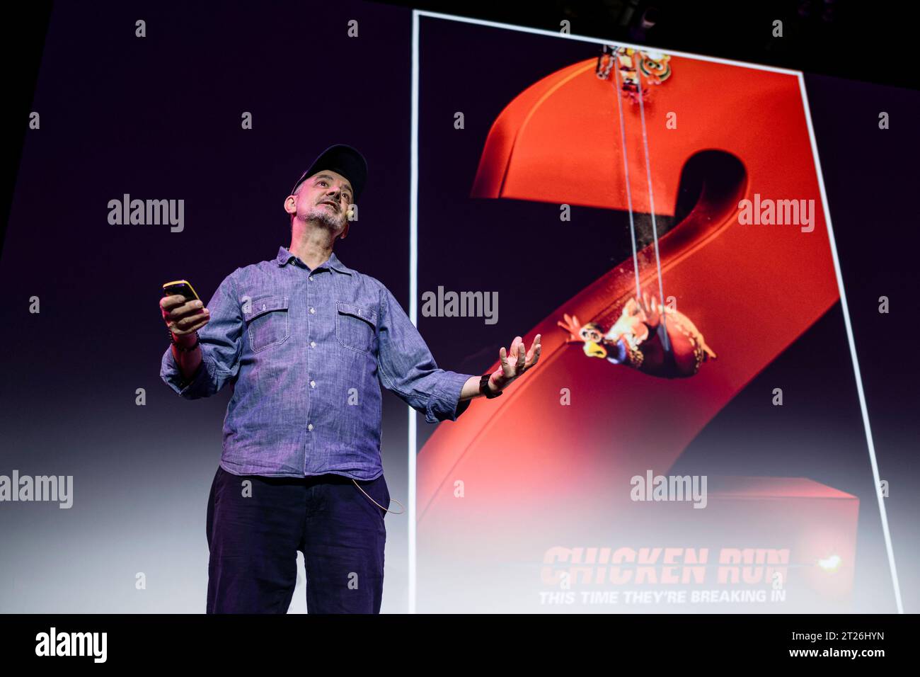 VIEW Conference 2023 Sam Fell Samuel Jason Fell, director of Chicken ...