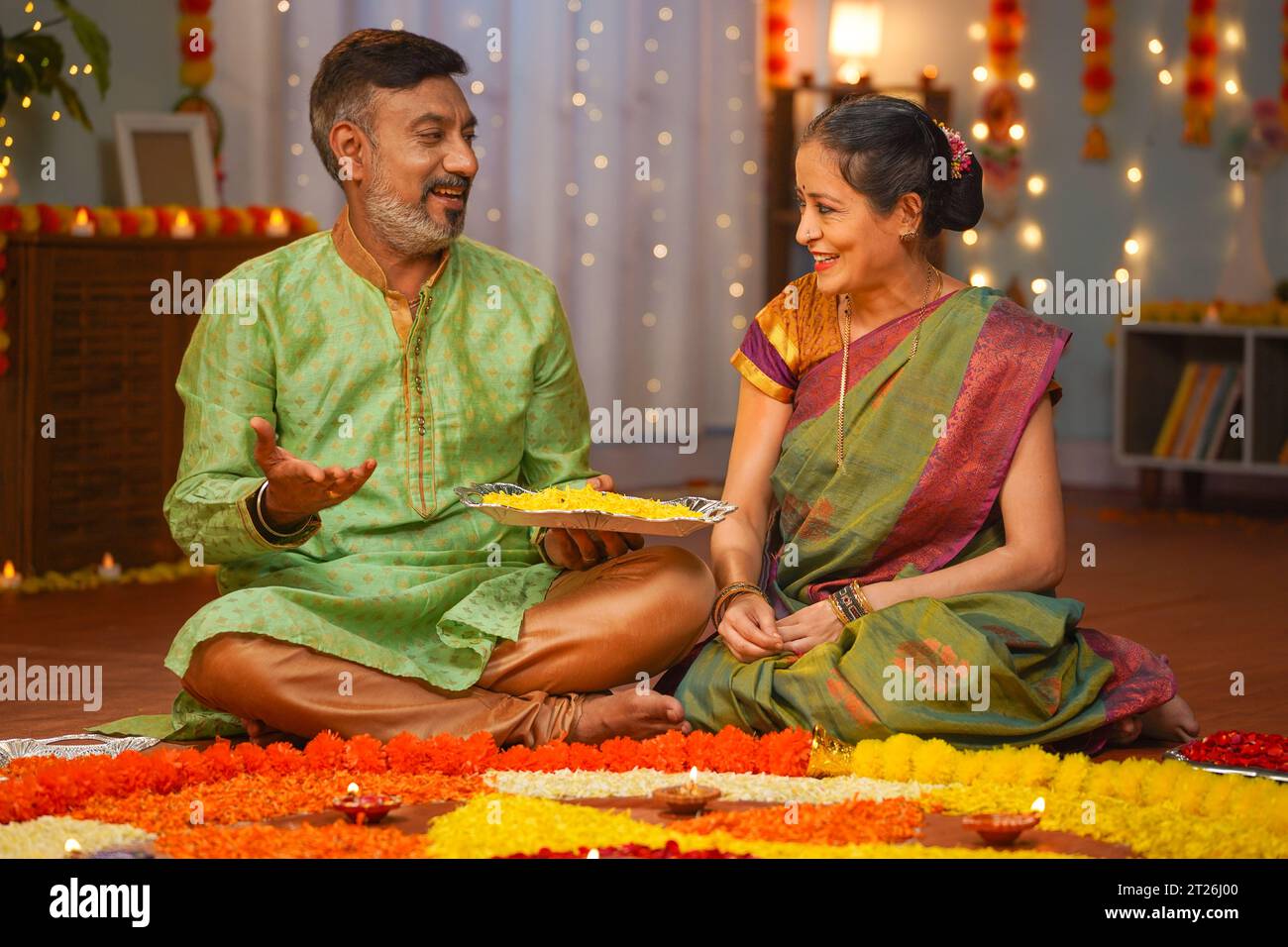 Indian rangoli design concept hi-res stock photography and images - Alamy