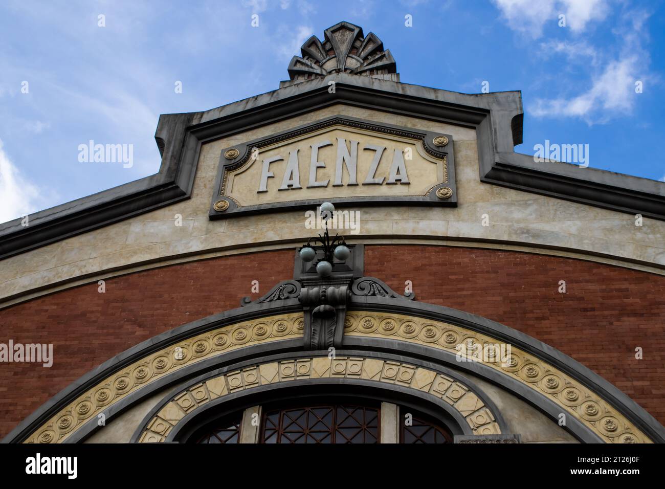 Facade of the Faenza theatre, the oldest movie theatre in Bogota ...