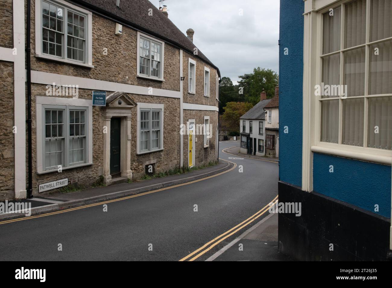 Patwell Street, Bruton, Somerset, England Stock Photo - Alamy