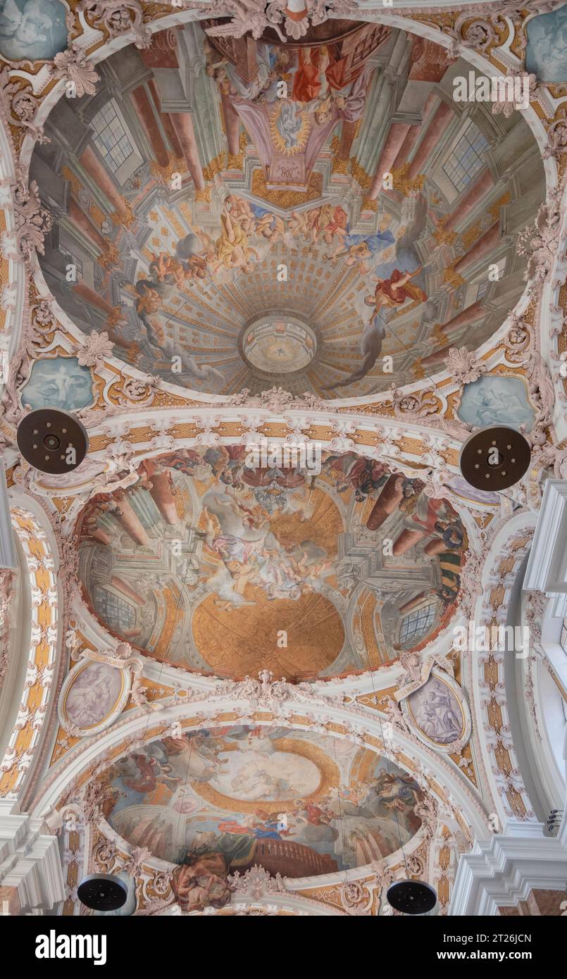 Austria, Tyrol, Innsbruck, Dom zu St Jakob or Cathedral of St James ...