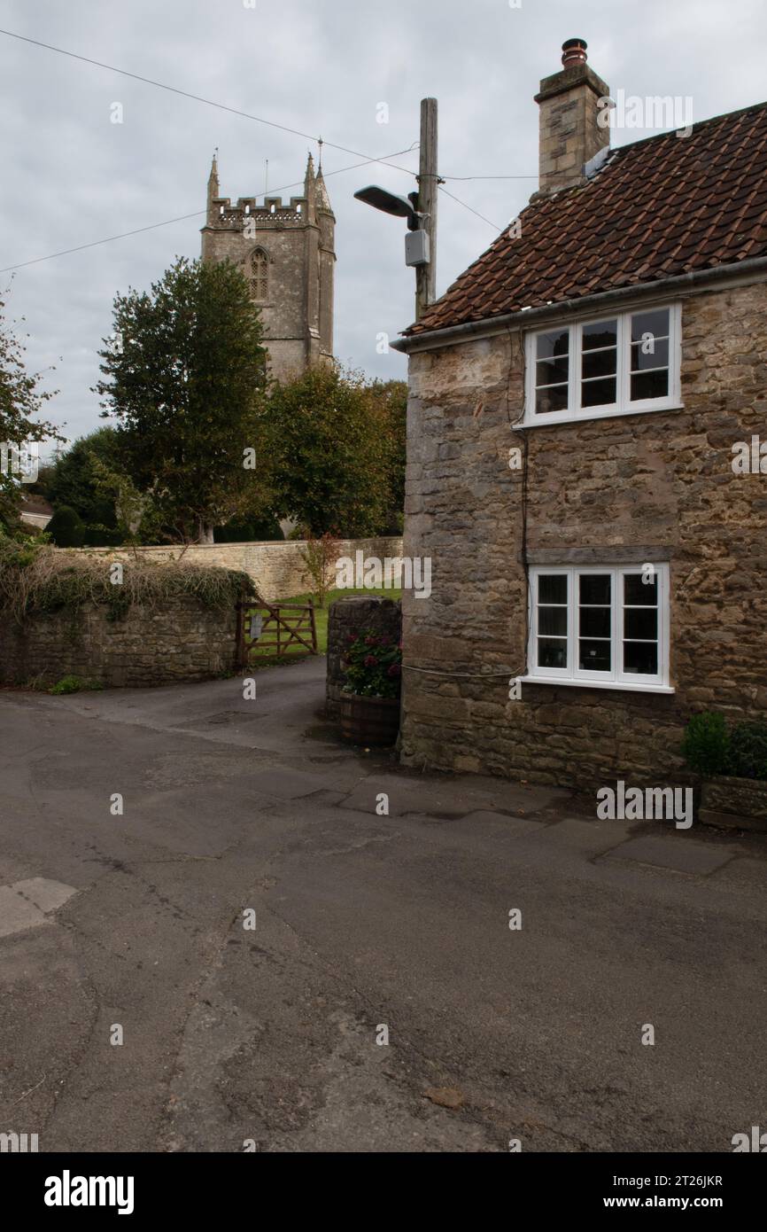 Church street nunney hi-res stock photography and images - Alamy