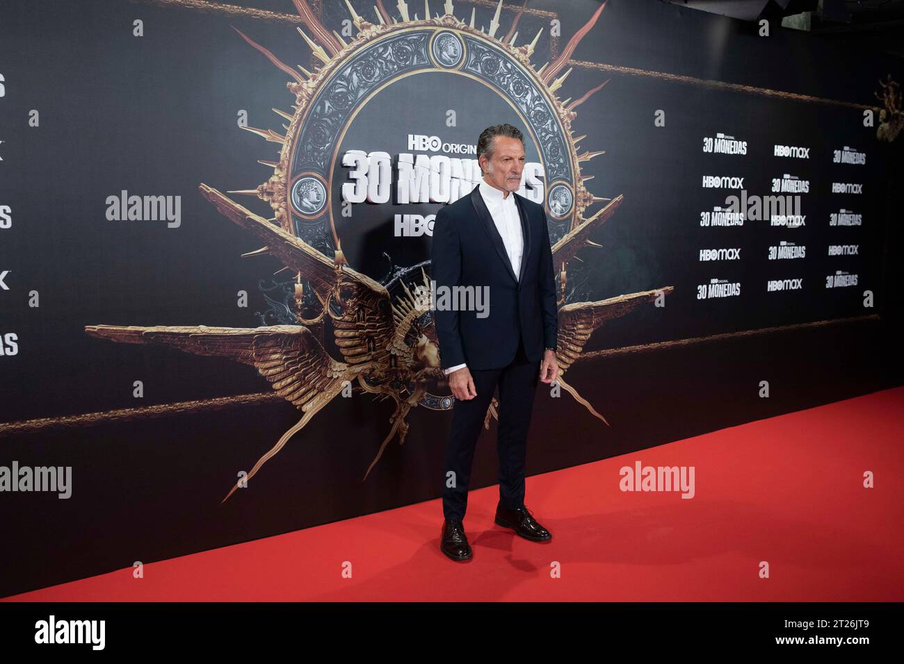 Madrid, Spain. 16th Oct, 2023. Cosimo Fusco attends the 30 Monedas ...
