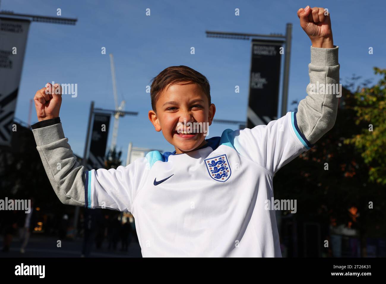Wembley Stadium, London, UK. 17th Oct, 2023. UEFA Euro 2024 Qualifying ...