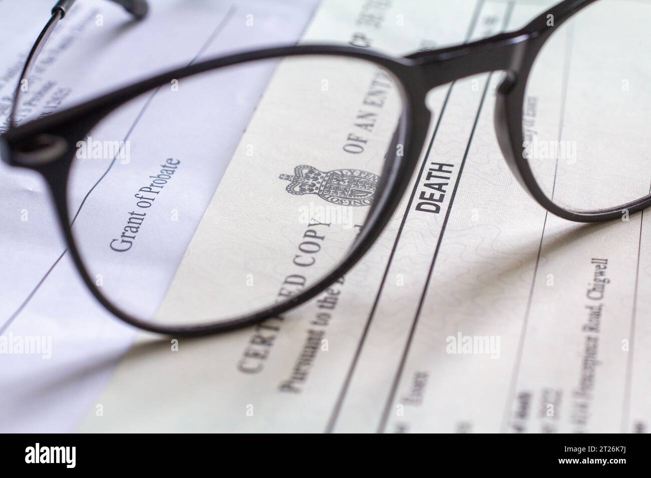 Certificate of inheritance hi-res stock photography and images - Alamy